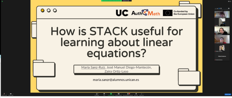 AuthOMath – Authoring Online Material with Multimodal, Dynamic and Interactive Applets and ...
